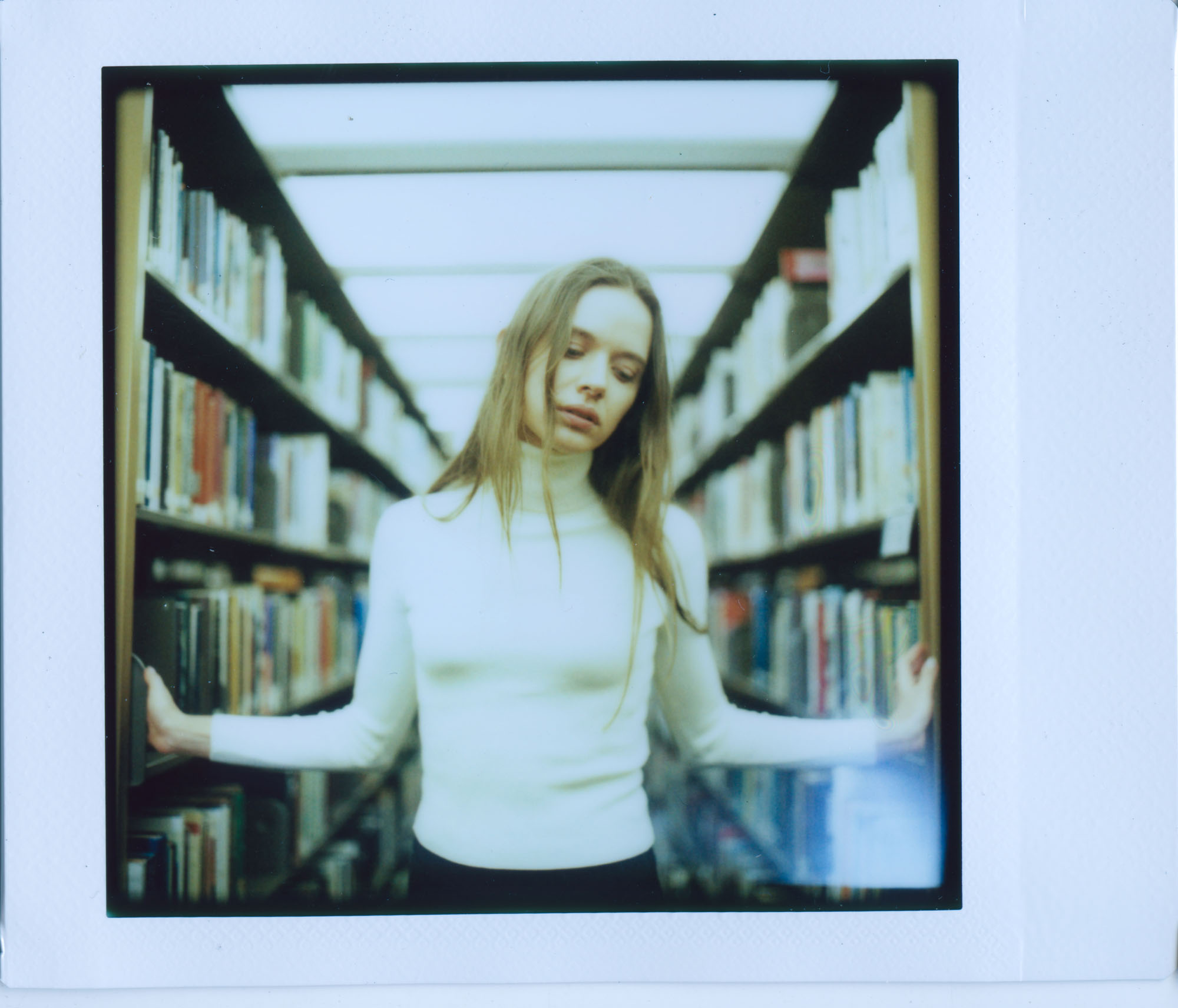 Fun at The Library With Anna Biehunkova in Kodak Portra/T-Max Film and ...